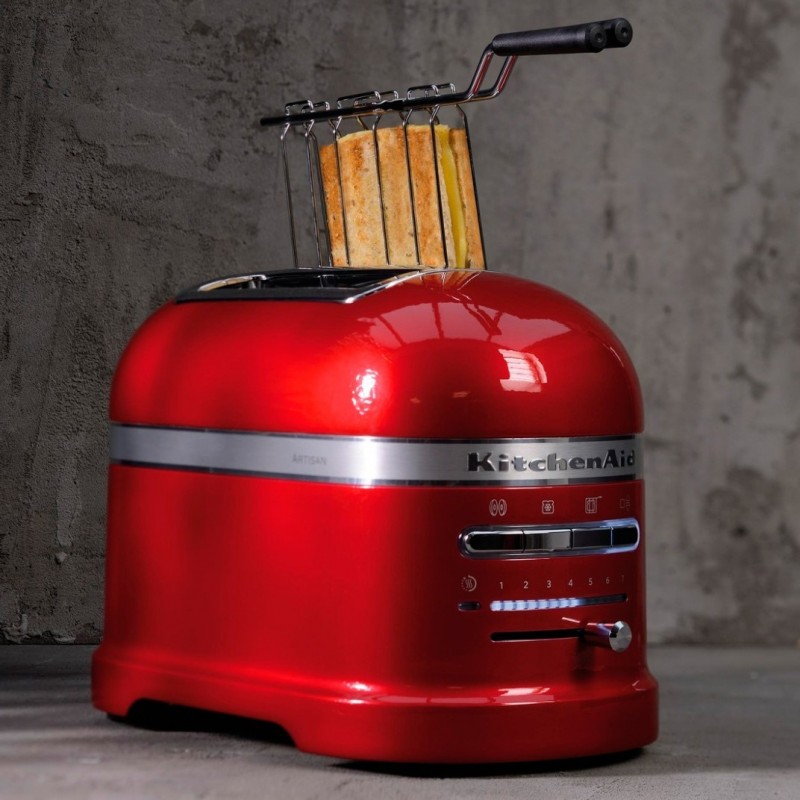 DTO en Tostadora KitchenAid 2 rebanadas rojo imperial 5KMT2204EER ...