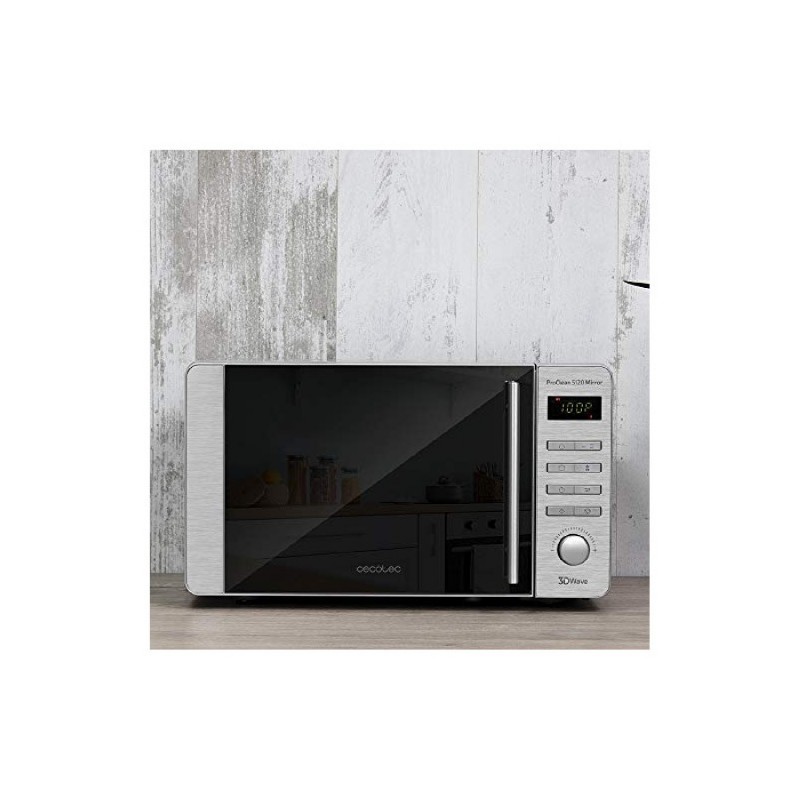 Microondas 20l con grill ProClean 5120 Mirror Cecotec