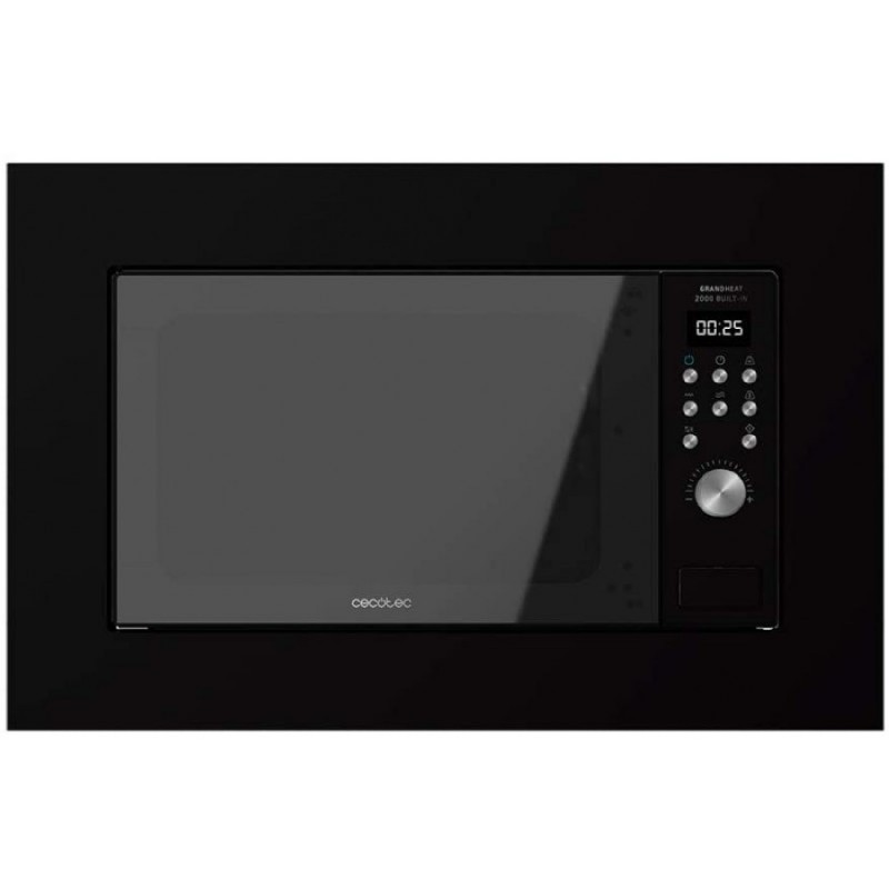 Microondas encastrable GrandHeat 2350 Built-In Black Cecotec