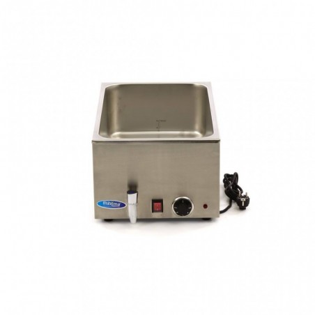 Baño maría con grifo GN 1/1 Sin recipiente set eléctrico