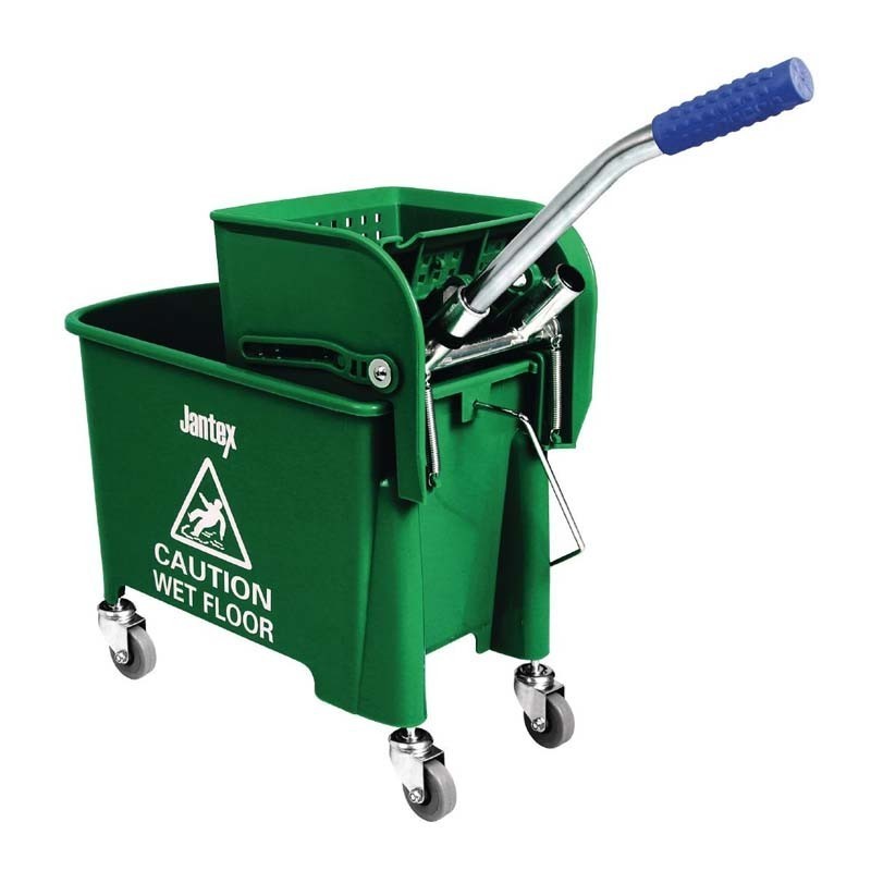 Cubo y escurridor Jantex verde GK689 | PepeBar.com