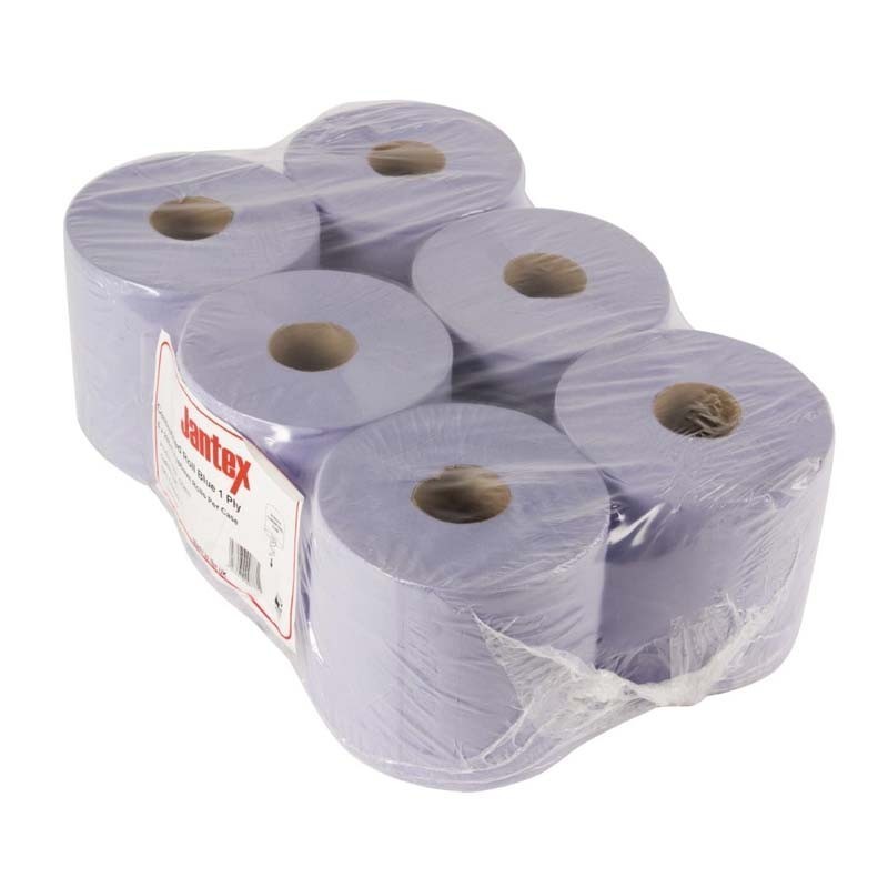 ⊛ Productos de Limpieza Rollo de toallas azules de alimentación central ...
